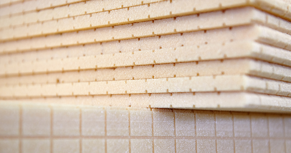 Diab's finishing for structural core materials